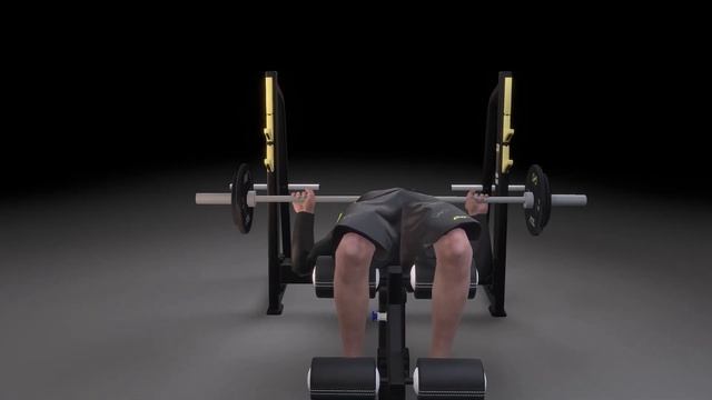 DHZ Fitness EVOST II - A3041 Olympic Bench Decline