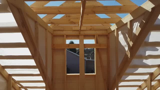 Заказ-Дом: кукушка на крыше стропильная система двухскатной крыши - заказ домов из Пестово