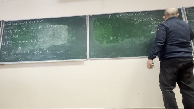 27.02.2025 Вторая лекция по дифференциальным уравнениям (у-ие Бернулли, у-ие в полных диф-лах)