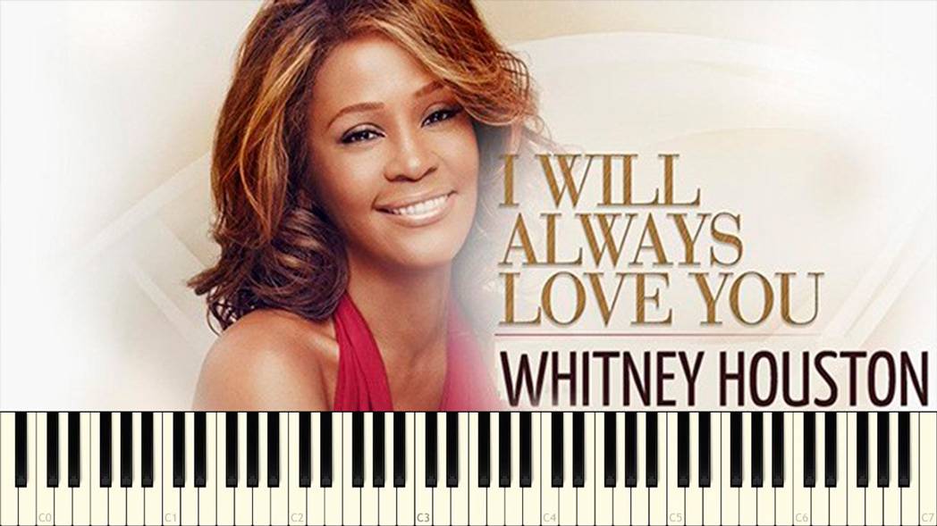 Whitney Houston - I Will Always Love You. (Tutorial) Кавер