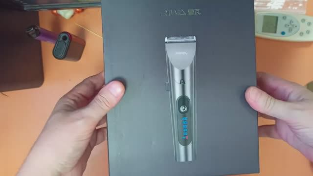 Машинка Для Стрижки Волос RIWA RE - 6305 Профессиональная, Распаковка