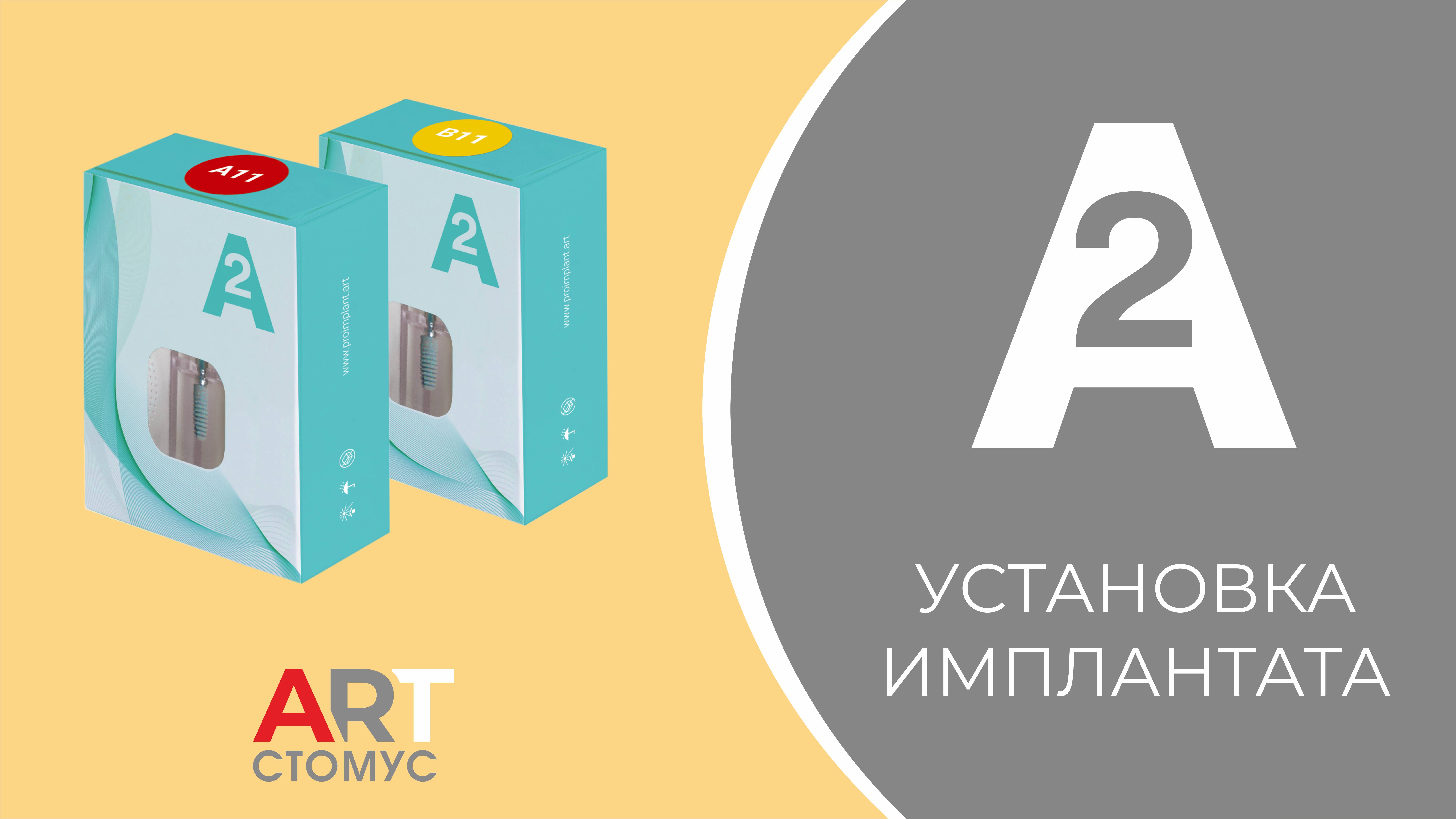 УСТАНОВКА ИМПЛАНТАТОВ А2