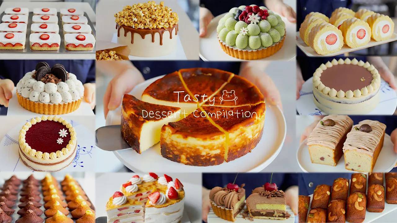 🍨🍧1-часовая коллекция рецептов десертов, которые успокаивают разум и тело