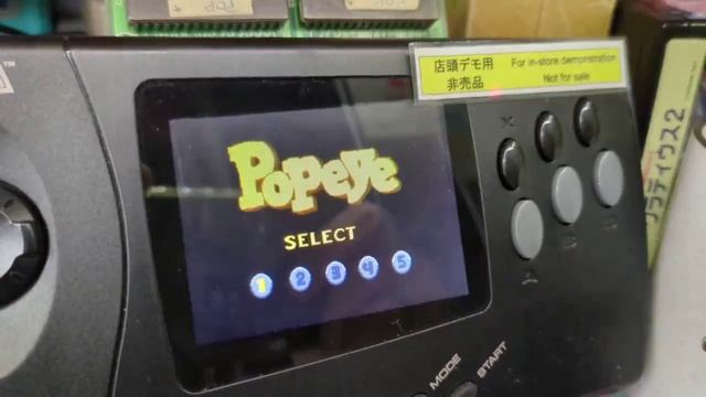 Popeye Game For Sega Genesis | Gameplay