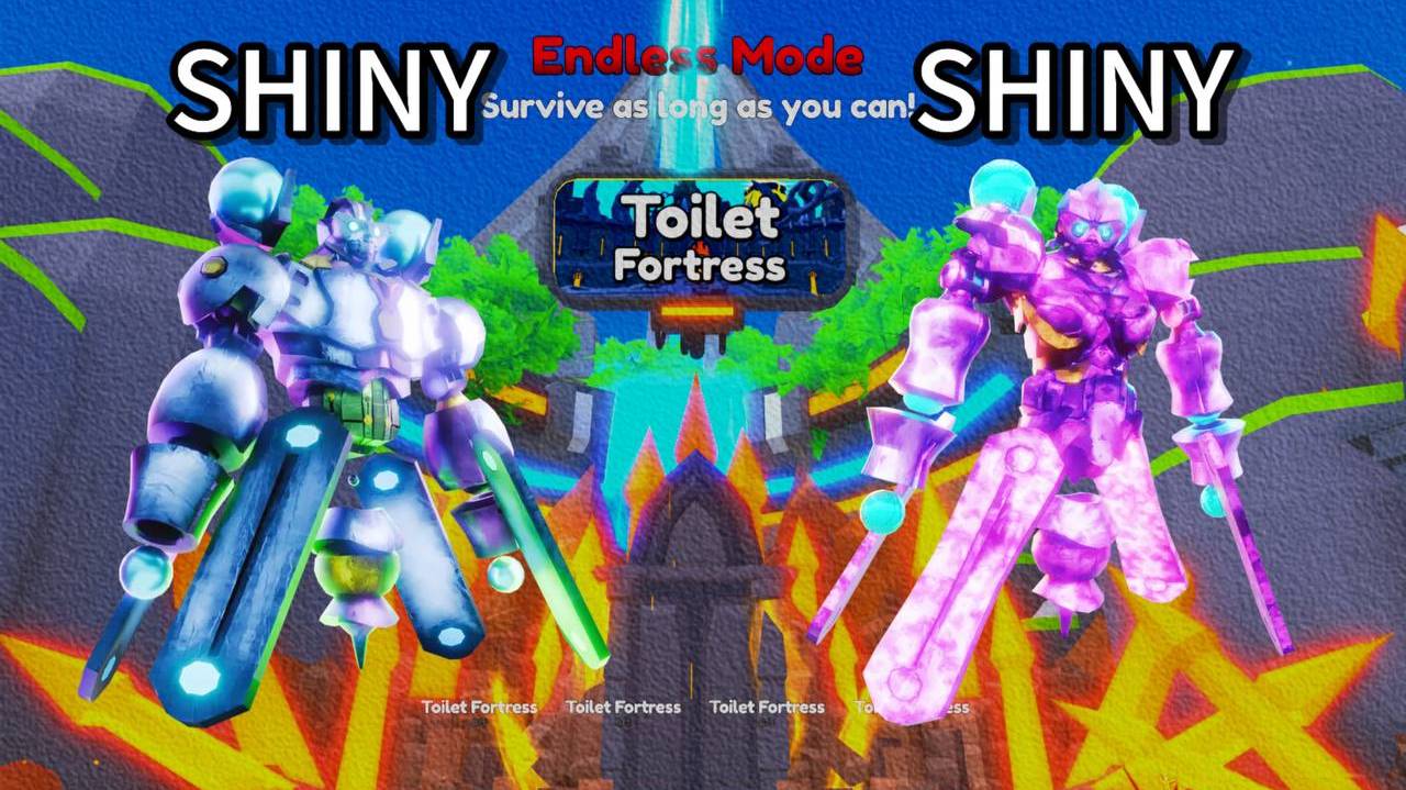 😡✨⚔️👩🦰 ШАЙНИ ТИТАТОВ FORCEFILD MAN vs WOMAN in ENDLESS MODE #roblox #toilettowerdefense #ttd