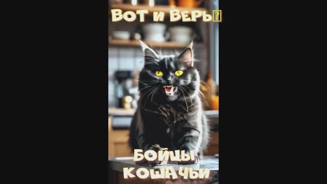 Вот и верь… БОЙЦЫ кошачьи
