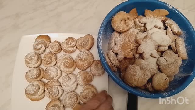 Фигурное печенье. Тесто на сметане. Розочки из тестаПросто и вкусно! 👍#рецепты
