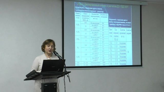 Давиденко И.В., Диагностирование технического состояния РПН по АРГ из бака контактора