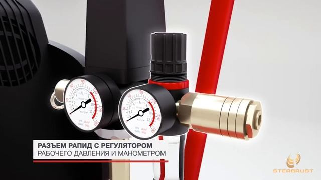 Компрессор поршневой безмасляный FUBAG HOUSE MASTER KIT +набор из 5 предметов