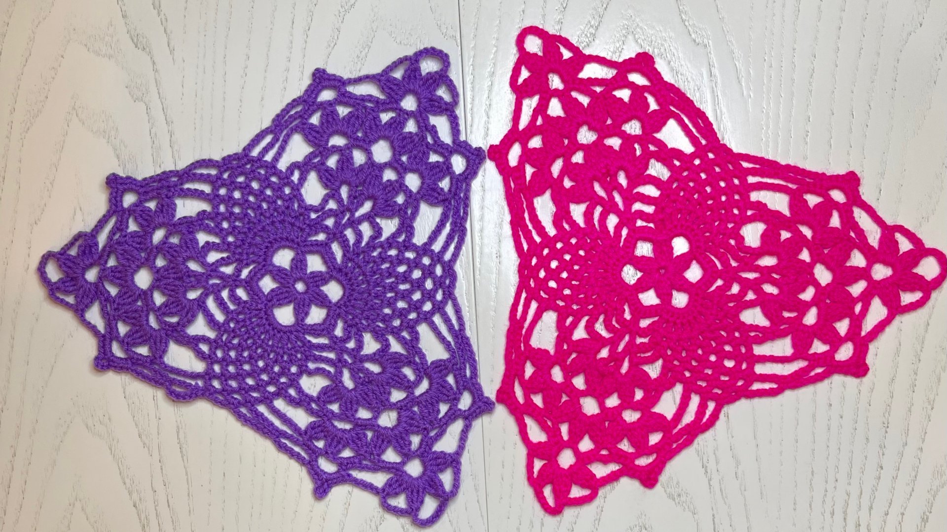 Ажурный треугольный мотив крючком "Ананас" | Простой узор для начинающих | Crochet Pineapple Motif