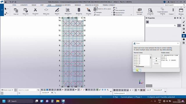 1.2 -Navigating Tekla Structure