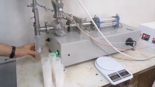 Дозатор густых и вязких (пастообразных) продуктов. Точность дозирования.