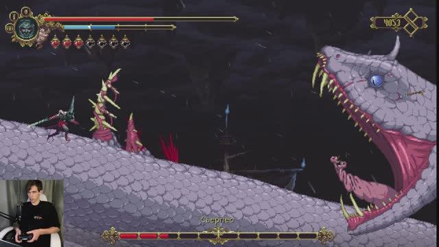 Прохождение Blasphemous.Эспозито. Кирс. Баг с Сьерпес. Исидора, Голос мёртвых. Часть 5.