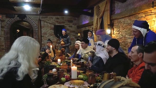 Съемки эпизода "ПИР" / "Сага Мечей" Inna Kowalska