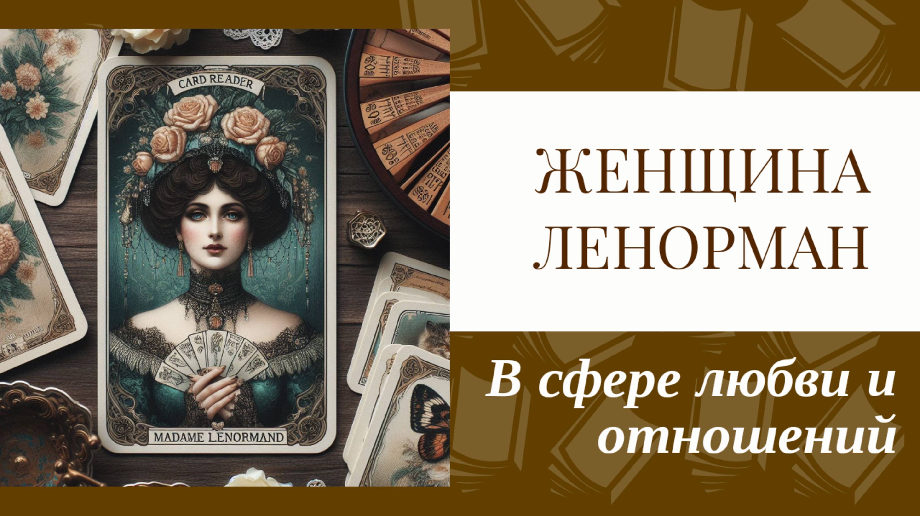📚  Значение карты Женщина Ленорман в сфере любви: плюсы и минусы таких отношений 👩❤️