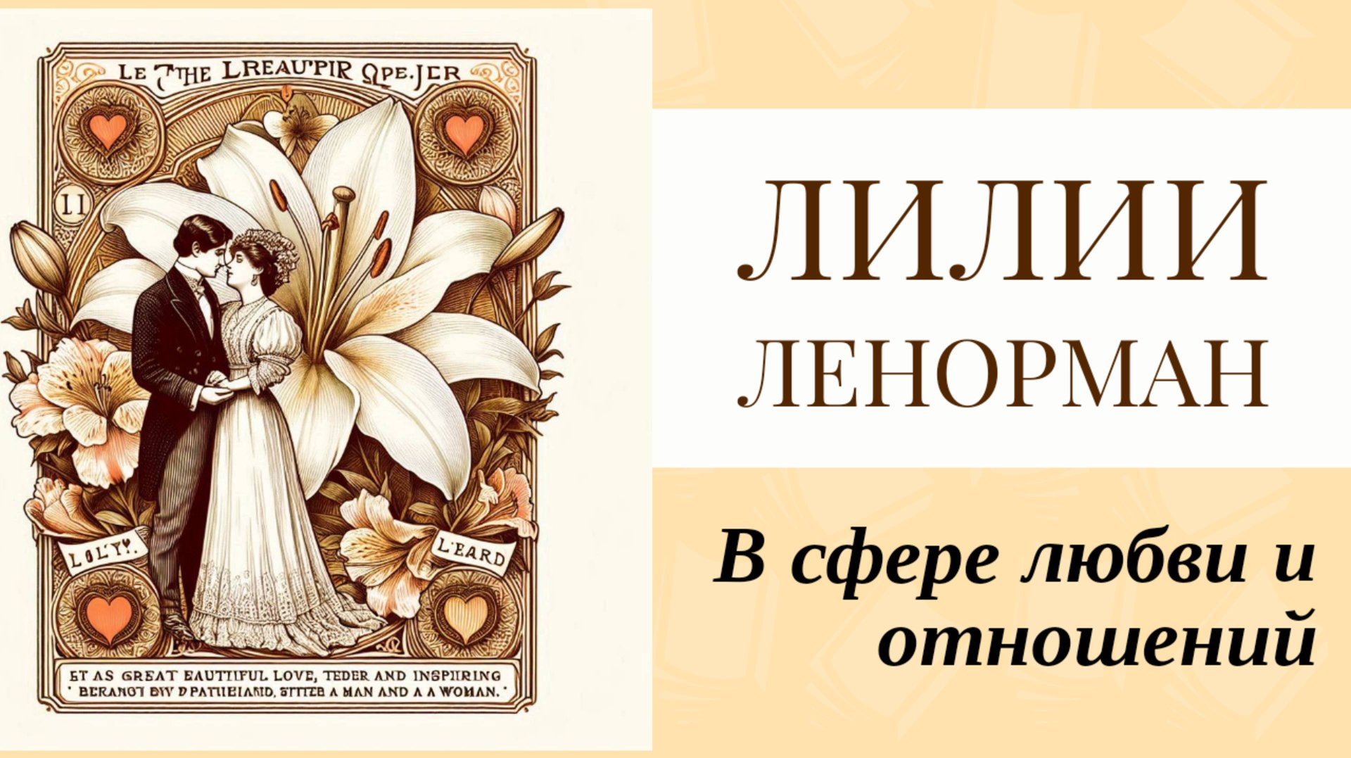 Карта Лилии Ленорман 📚 Значение карты в сфере любви: плюсы и минусы таких отношений