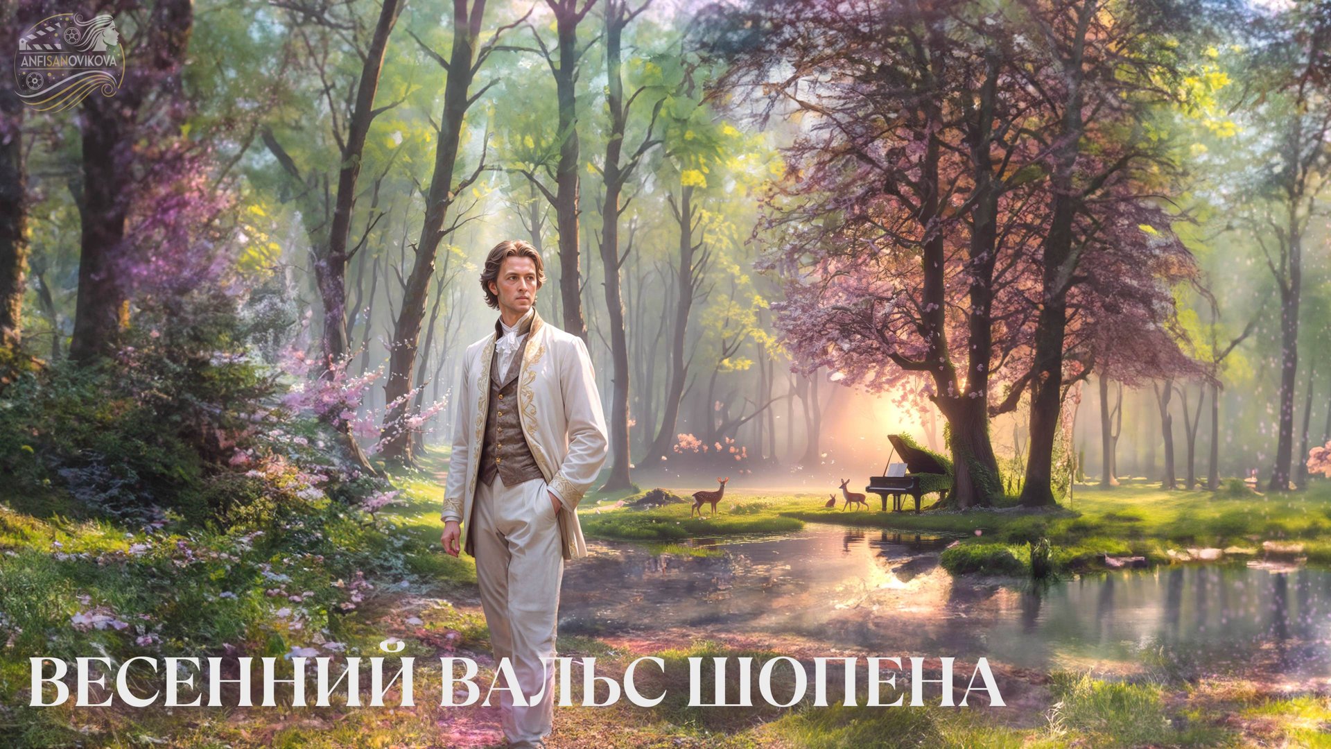 Весенний вальс Шопена – танец пробуждающейся природы 🌿#Шопен #ВесеннийВальс #КлассическаяМузыка