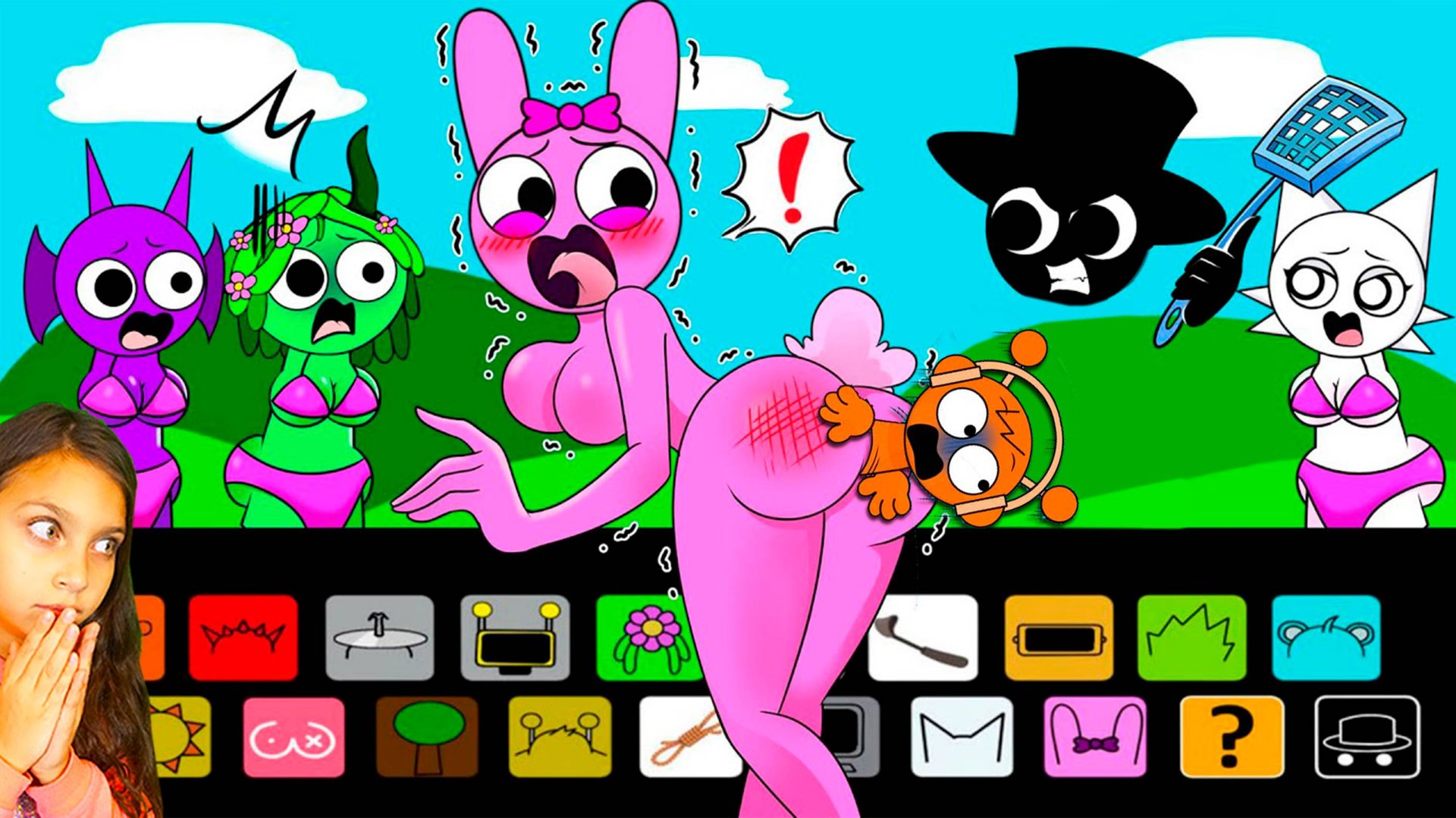 СПРУНКИ ОКАЗАЛИСЬ НЕВКУСНЫМИ 😨 Sprunki Анимации Валеришка