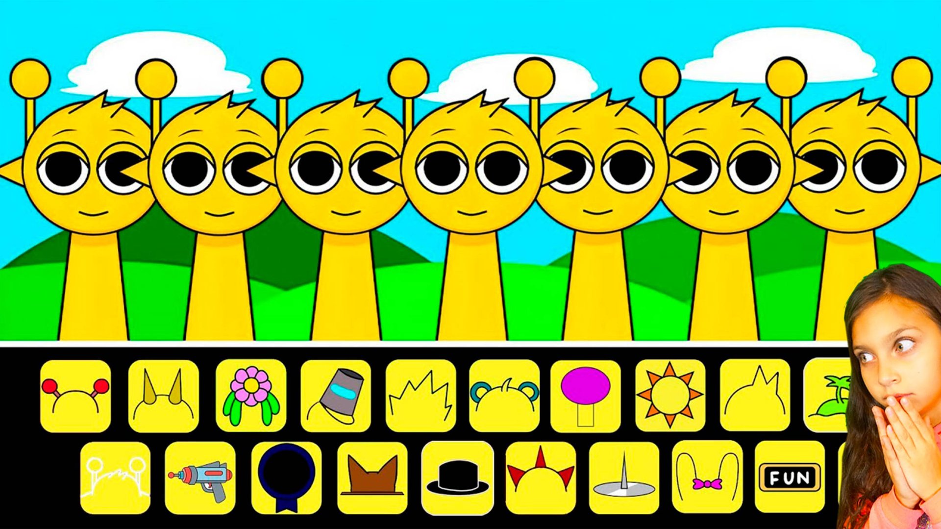 НЕЛЬЗЯ БЫЛО КУШАТЬ СПРУНКИ 😨 Sprunki Анимации Валеришка