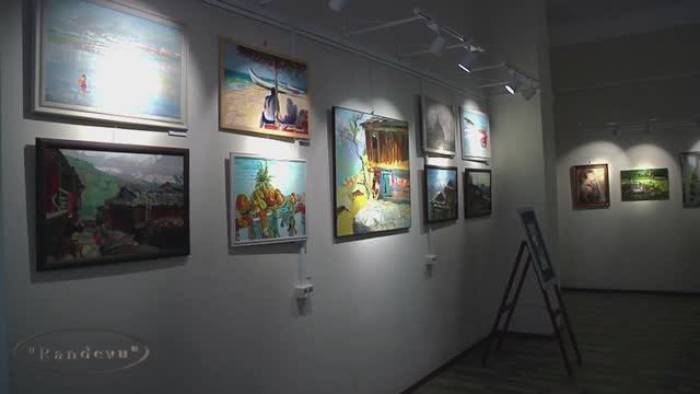 Выставка живописи.  А. Горячев . г Сызрань "без прикрас"