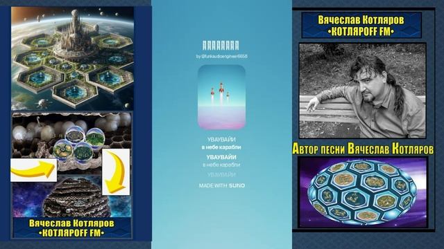 Ува Ува-И в небе корабли. РАЖ 001. Автор идеи и песни. Вячеслав Котляров.