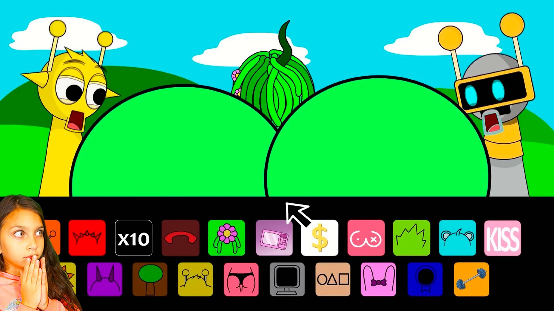 РАСШИРЕННАЯ ФАЗА СПРУНКИ 😨 Sprunki Анимации Валеришка