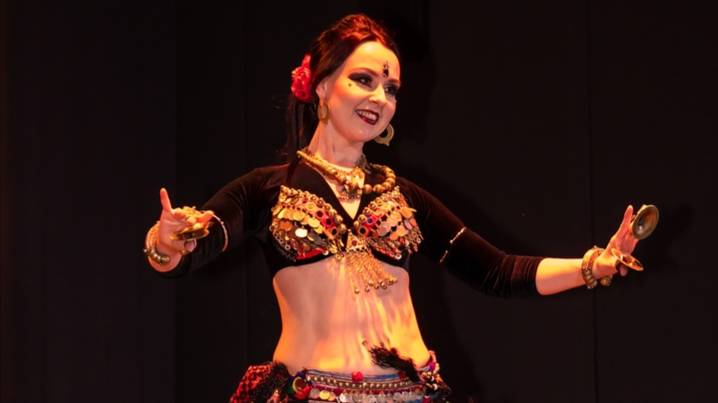 Ирина Крутова | Ya Ein Moulaytain | Tribal Fusion соло с сагатами