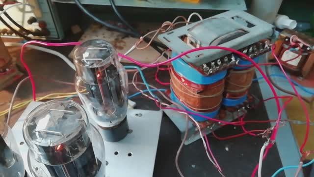 Стабилизатор переменного тока на радиолампах