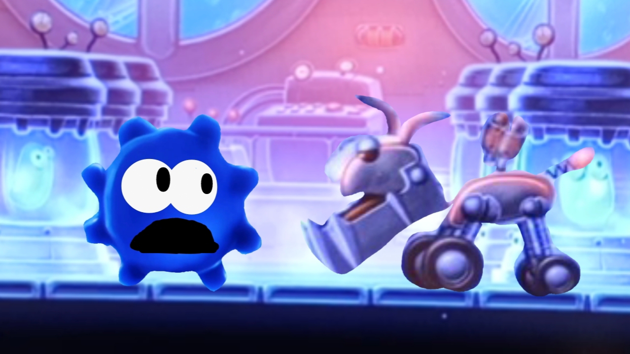 БОСС РОБО-ПЁС! ГУ ИЩЕТ СОЗДАТЕЛЯ! Битва с робо-псом! ПОГОНЯ ЗА СОЗДАТЕЛЕМ!