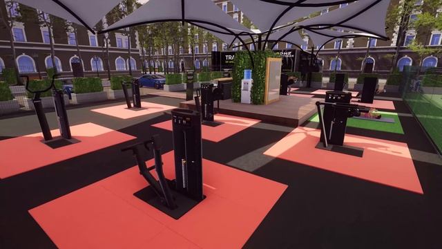 DHZ Fitness. OUTDOOR Stand Up Beast Mode