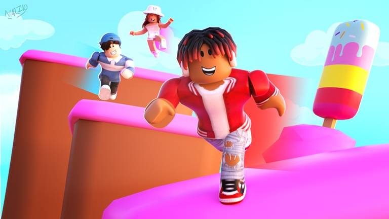 паркурный бег в Roblox 1 часть !