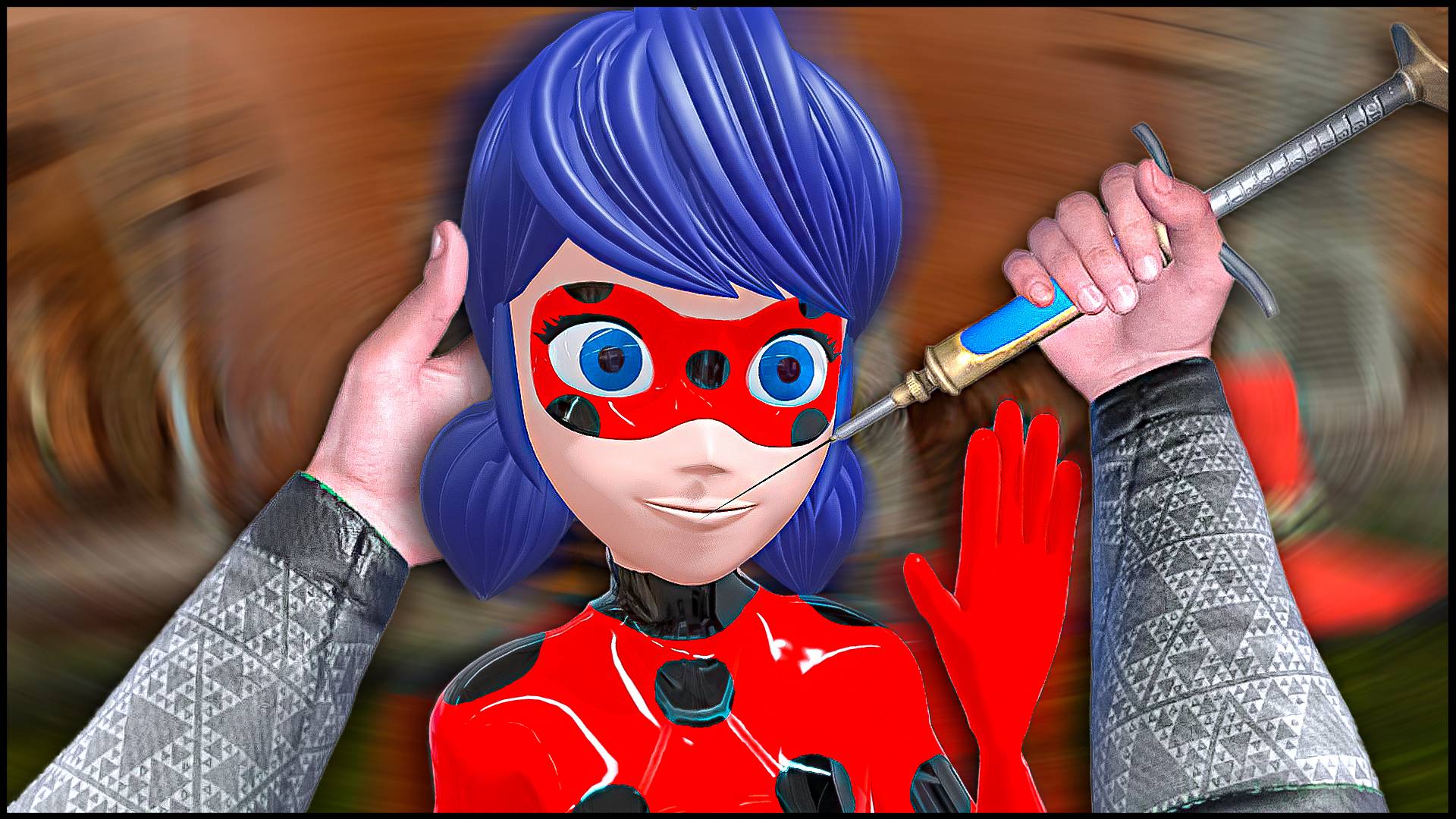 НЕЗАКОННЫЕ Эксперименты над Леди БАГ в VR!