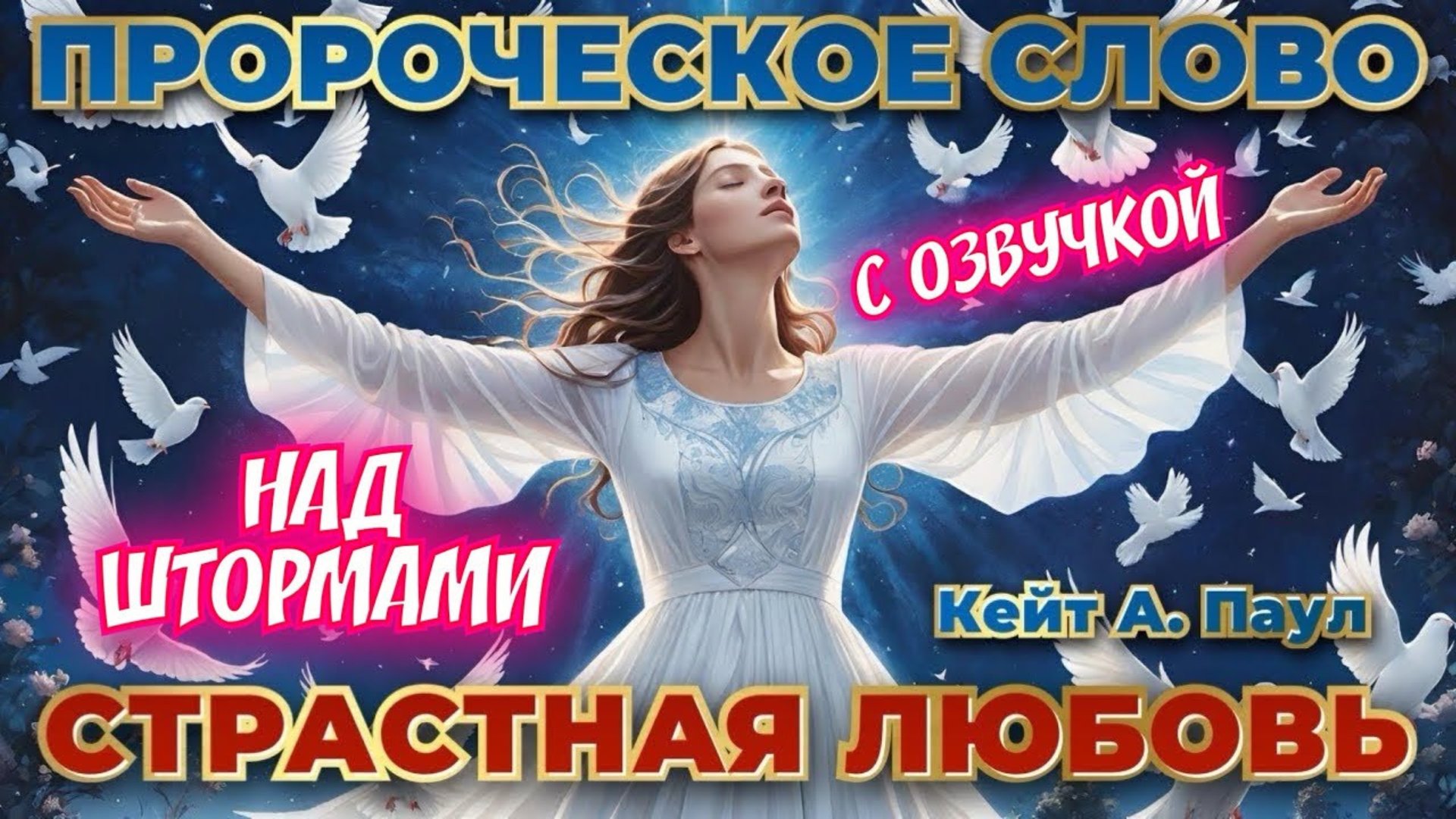 ПРОРОЧЕСКОЕ СЛОВО
«СТРАСТНАЯ ЛЮБОВЬ». НАД ШТОРМАМИ. С озвучкой.
Кейт А.Паул