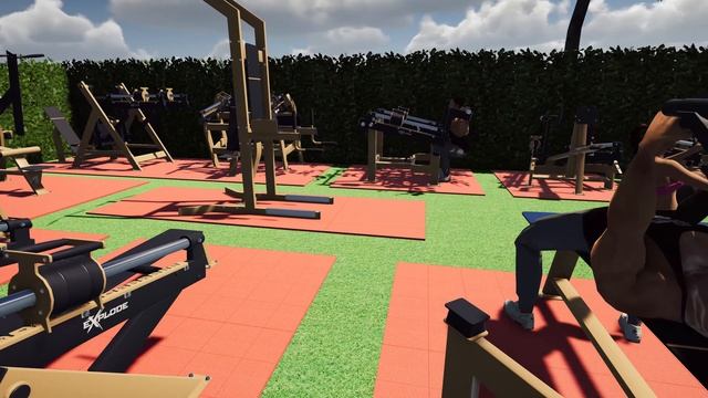 DHZ Fitness. Outdoor Gym Best Fit in Dannenberg