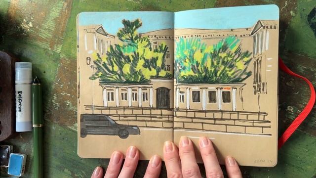 Листалка скетчбука от GREENWICH LINE