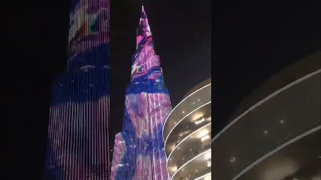 Бурдж-Халифа. ОАЭ. Дубай. Самое высокое здание в мире.