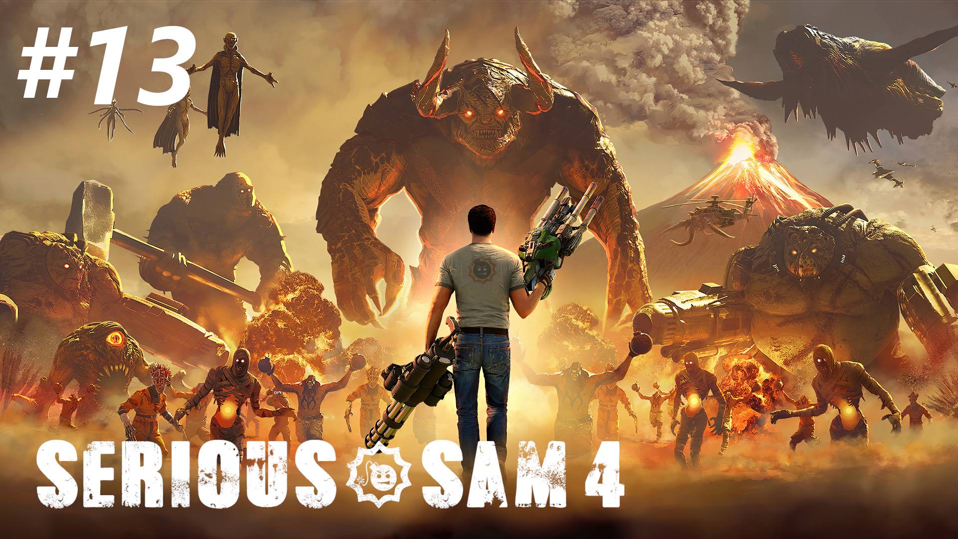 Serious Sam 4 Прохождение Без Комментариев, Русская Озвучка #13: Врата Ада [2/4] | Крутой Сэм 4