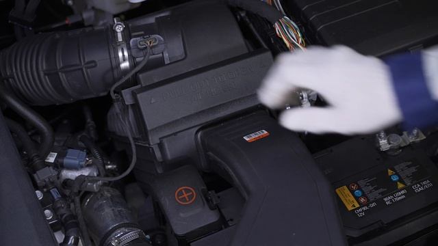 2022 Hyundai Palisade  - Замена воздушного фильтра двигателя