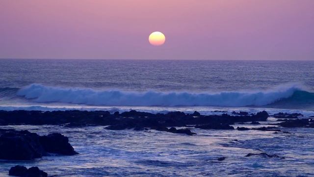 Океан встречает новый день!