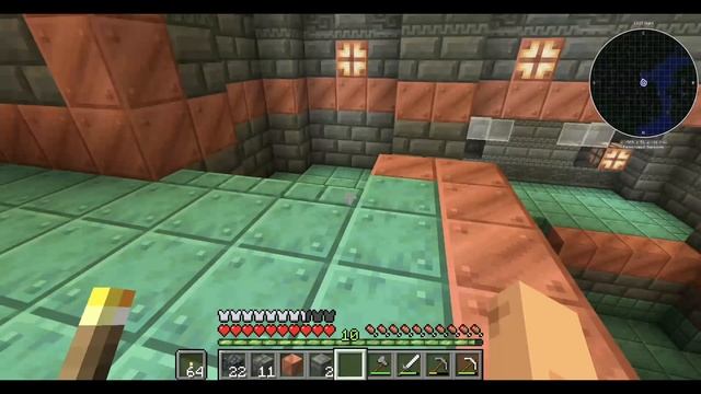 Нашла алмазный блок в дворце испытаний в Майнкрафт#Инглиш