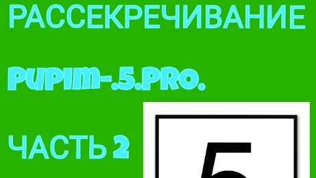 Рассекречивание Pupim-.5.PRO. Часть 2
