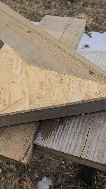 Первый день весны - едем на участок делать шаблон для стропил моего А Фрейм гаража