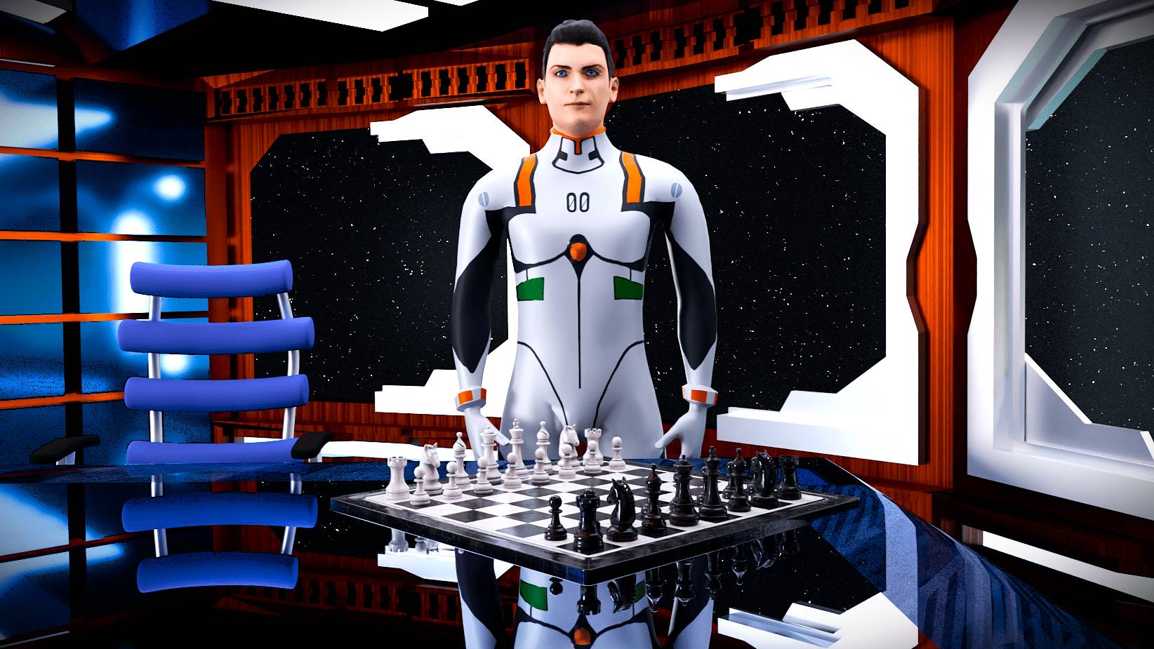 Контраст.Шахматы..Фантастика.