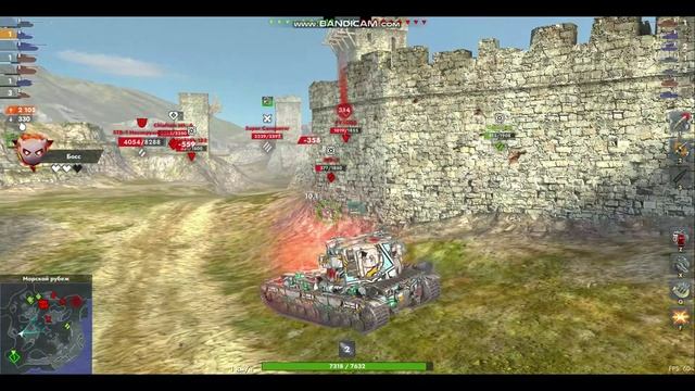 (Бабаха) FV215b 183 и суровый босс