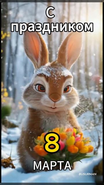 С 8 МАРТА!