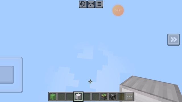 я построил ракету в Майнкрафт и полетел в космос