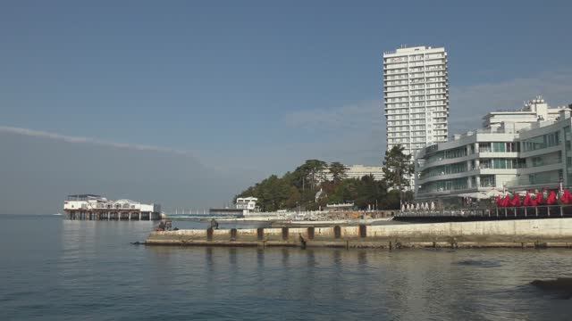 Набережная Сочи. Осень. Утро. #путешествия