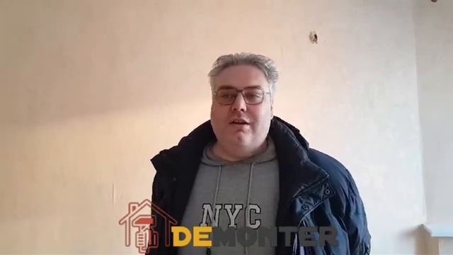 Взяли отзыв у клиента – после демонтажа сантехкабины.