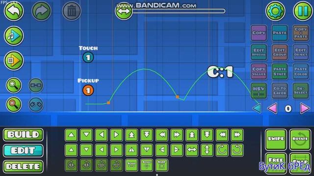 как в гд сделать счетчик кликов в гд