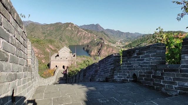 Участок Великой китайской стены Хуанхуачен.